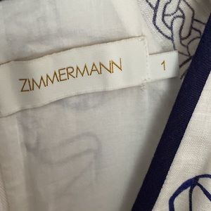Zimmermann | Dresses | Nwot Zimmermann Linen Dress Size Au Or Us46 ...